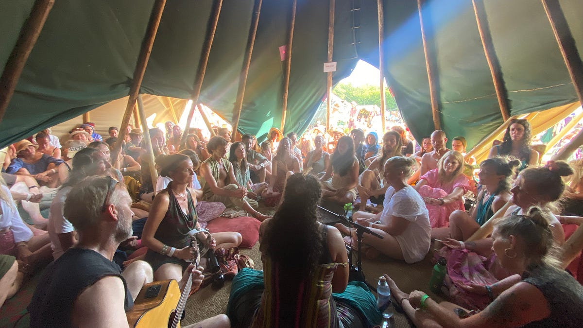 The Buddha field is alive and well at Buddhafield | by Chris Hardy | Medium