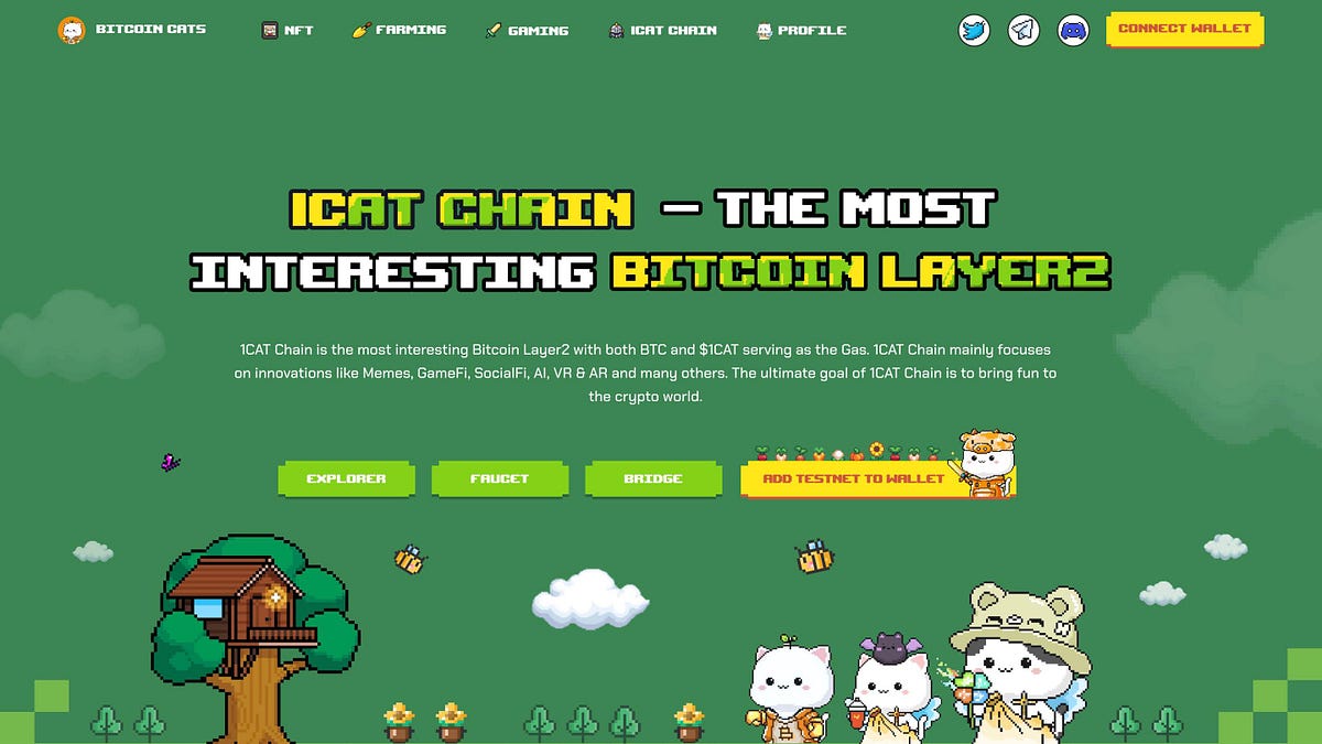 Bitcoin Cats Roadmap - 1CAT Chain, the Meme Culture, and Entertainment ...