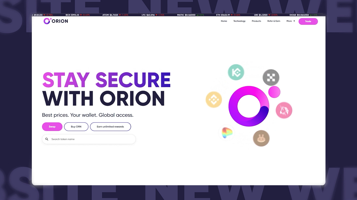 Orion 2.0: The New Way to Trade. Trade now: orion.xyz | by Orion | Medium