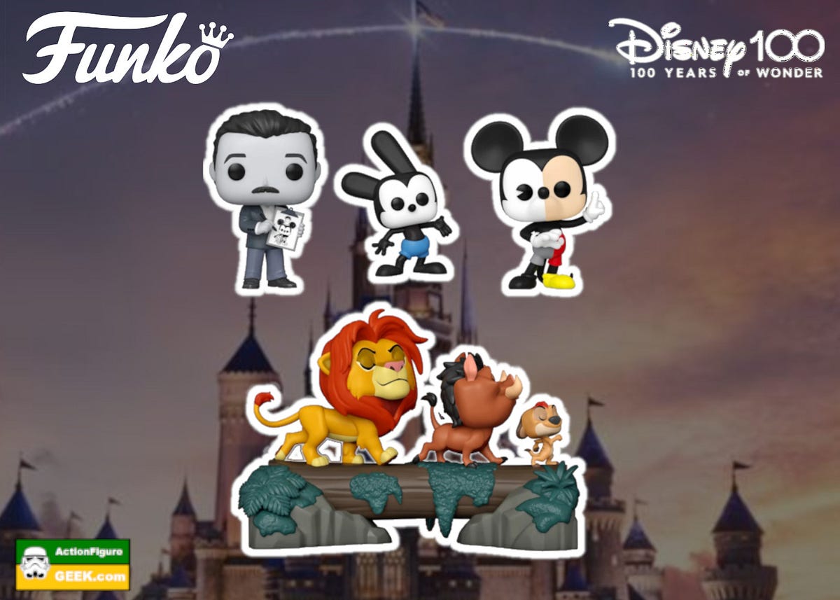 Disney 100 Funko Pops. The Walt Disney Company turns 100 years… | by ...