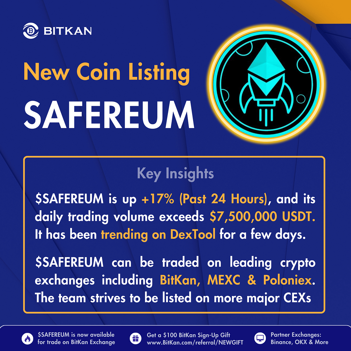 Why Is Safereum (SAFEREUM) Trending and Why Might $SAFEREUM Increase In ...