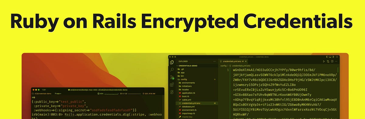 How To Read Rails Credentials From Anywhere Without Rails By Banura Randika Enlear Academy 0697