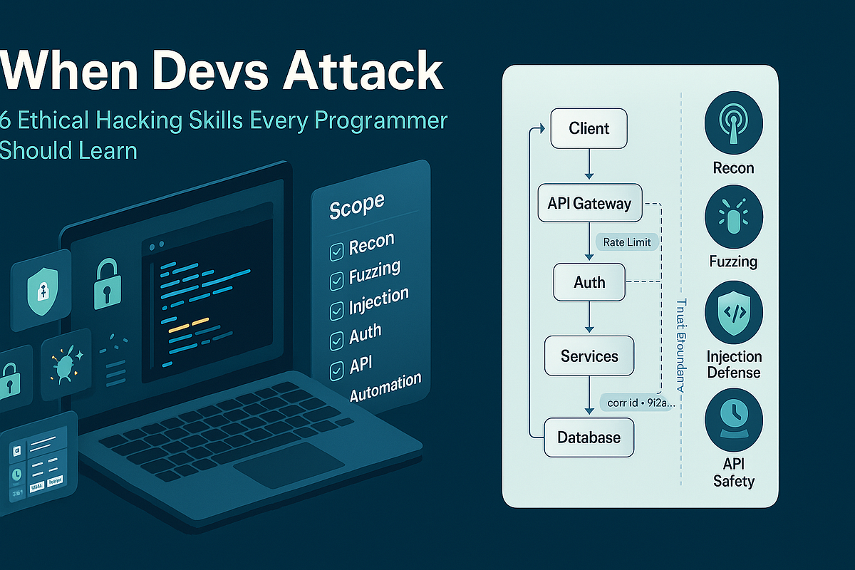 When Devs Attack. 6 ethical hacking skills every… | by Syntal | Nov, 2025 | Medium