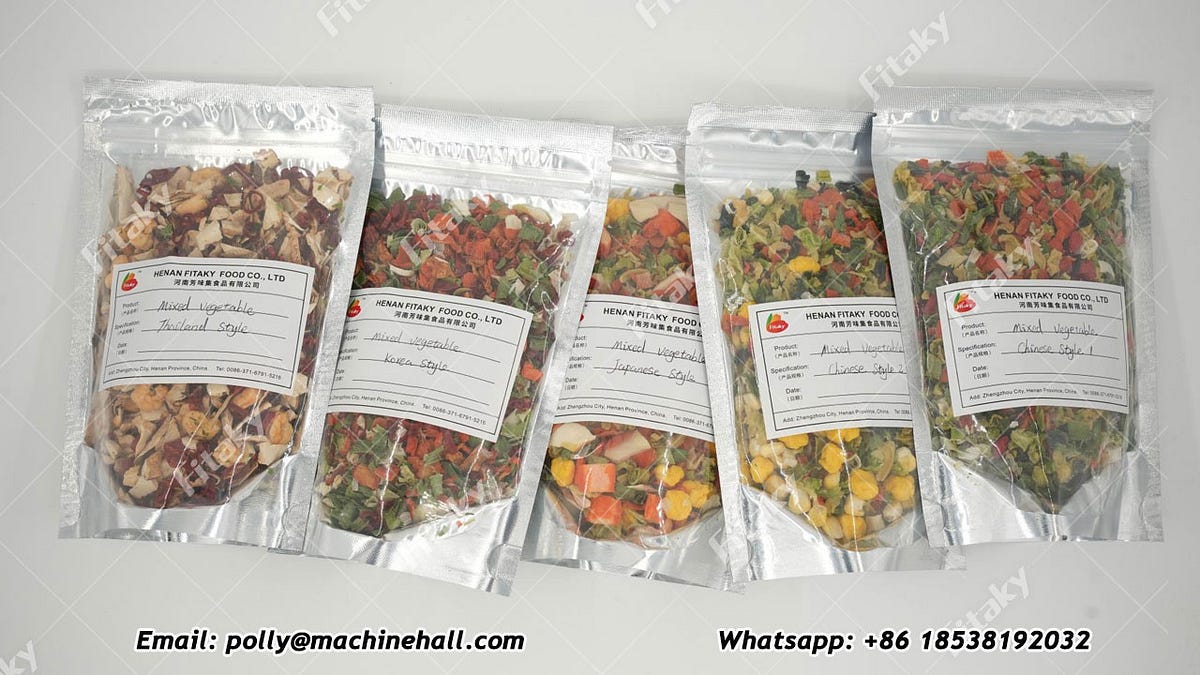 Nutrition without compromise: Innovative application of dried vegetable ...