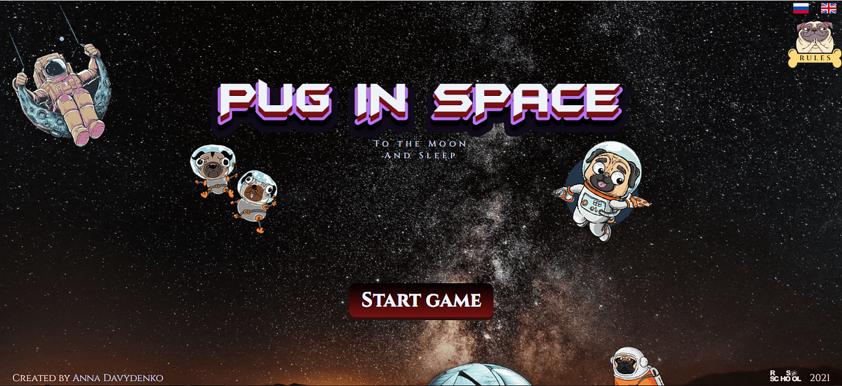 Игра Pug in Space — clone wars. Предисловие | by Anna Davydenko | Medium