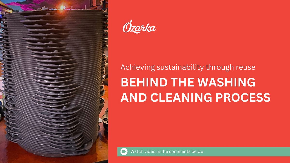 Achieving Sustainability Through Reuse. Behind The Washing And Cleaning ...