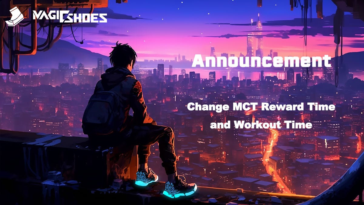 Change in MCT reward time and workout time - MAGIC SHOES - Medium