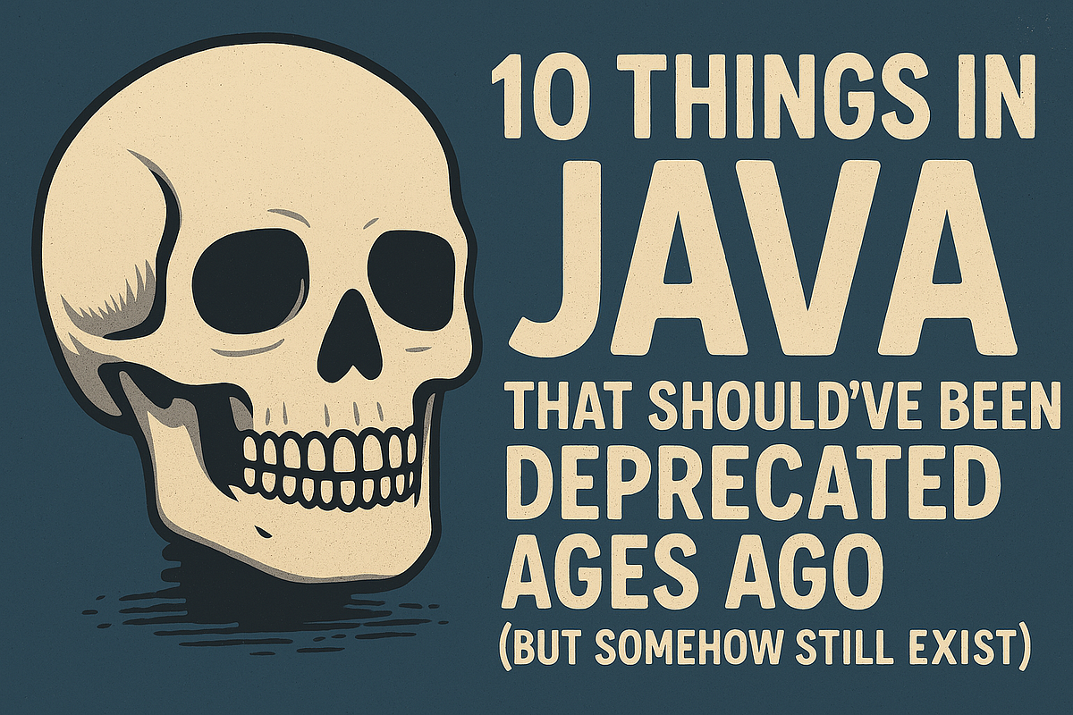 💀 10 Things in Java That Should’ve Been Deprecated Ages Ago (But ...