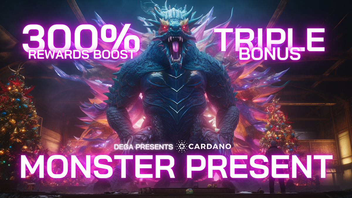 The DEGA Cardano ISPO: Holiday Bonus & 300% Increased ISPO Rewards ...