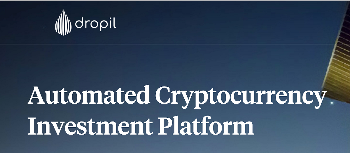 Dropil — An Automated Arbitrage Bot | by CryptoCentral | Medium