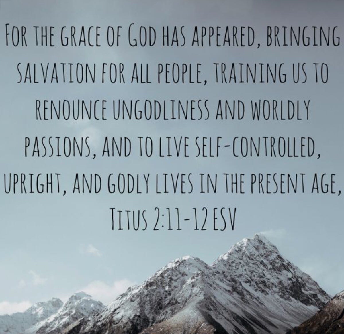 By The Grace of God. Titus 2:11–14 NLT | by Linda Carlton | Medium