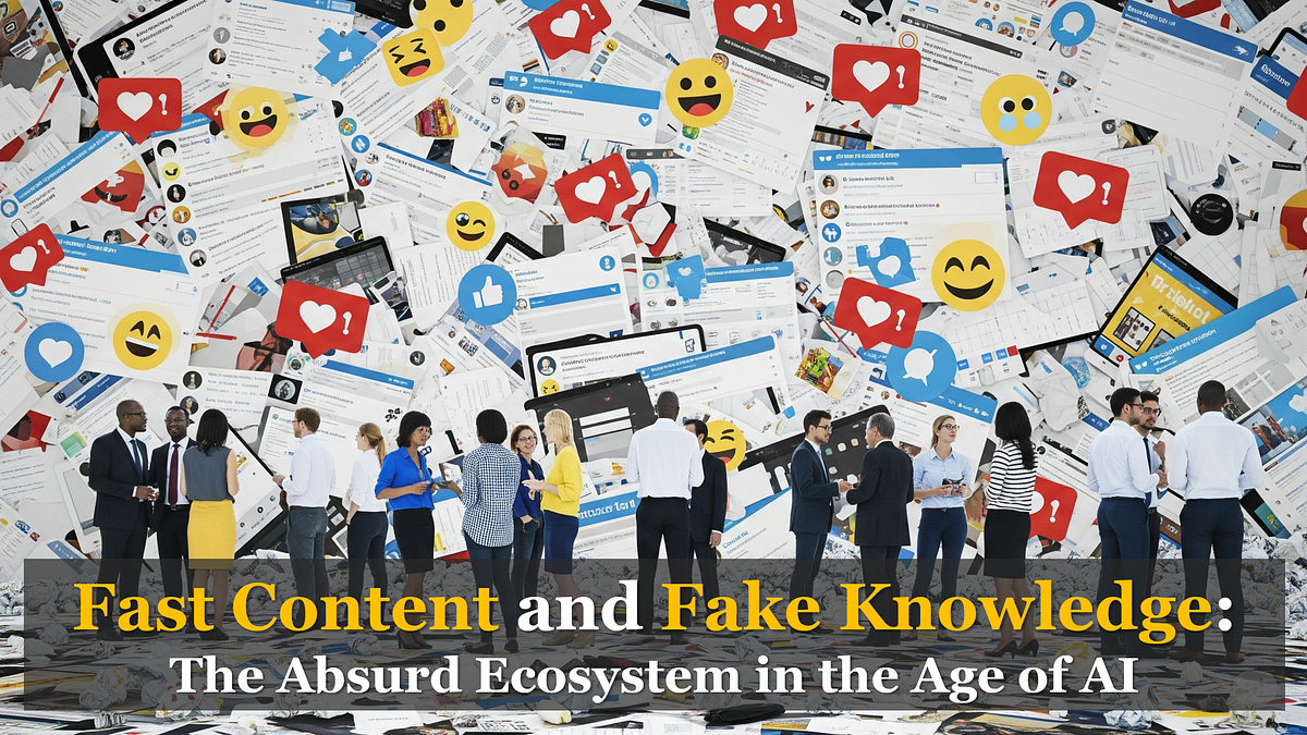“Fast Content” and “Fake Knowledge”: The Absurd Ecosystem in the Age of ...
