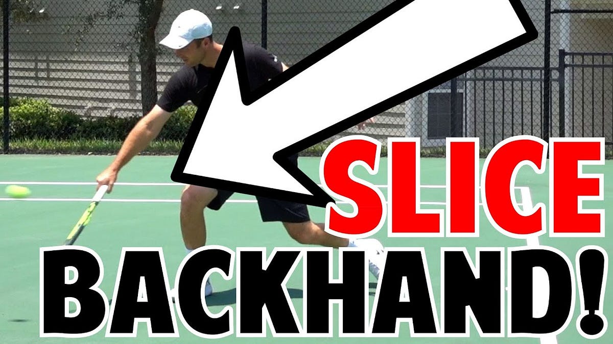 Ian Purganan — Tennis Tip : Slice Backhand | by ianpurganan | Medium