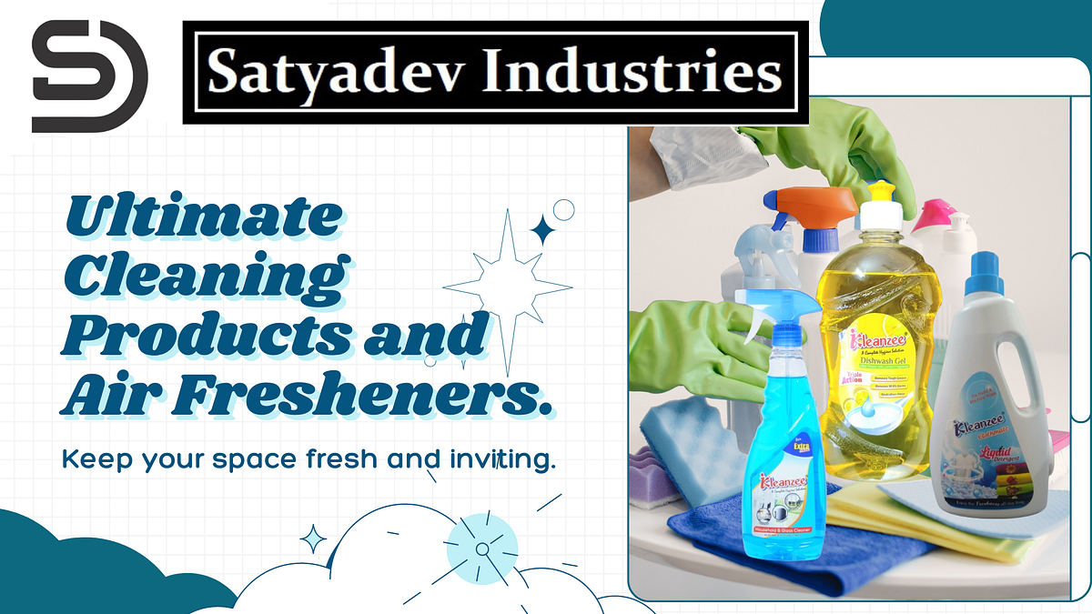 Cleaning Products Manufacturer And Supplier In Rishikesh, Uttarakhand | by Satyadev industries ...
