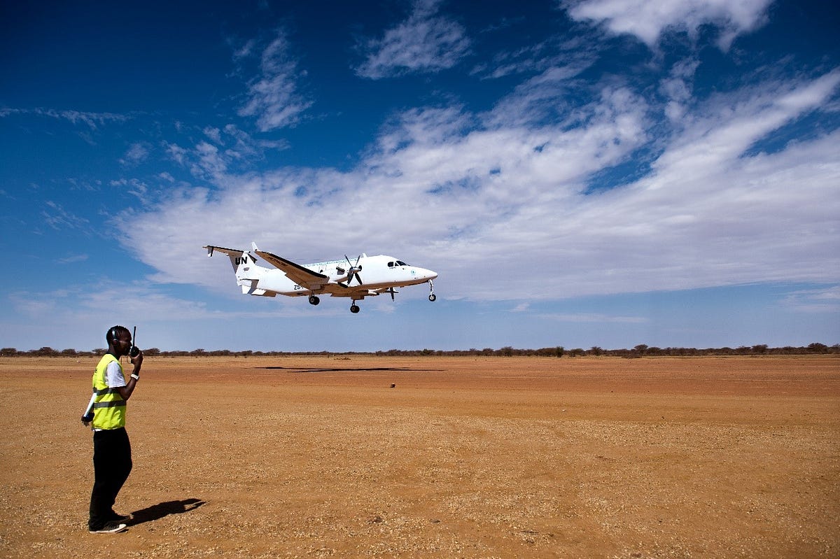 Sky high. An UNHAS Chief Air Transport Officer’s… | by Alicia Stafford ...