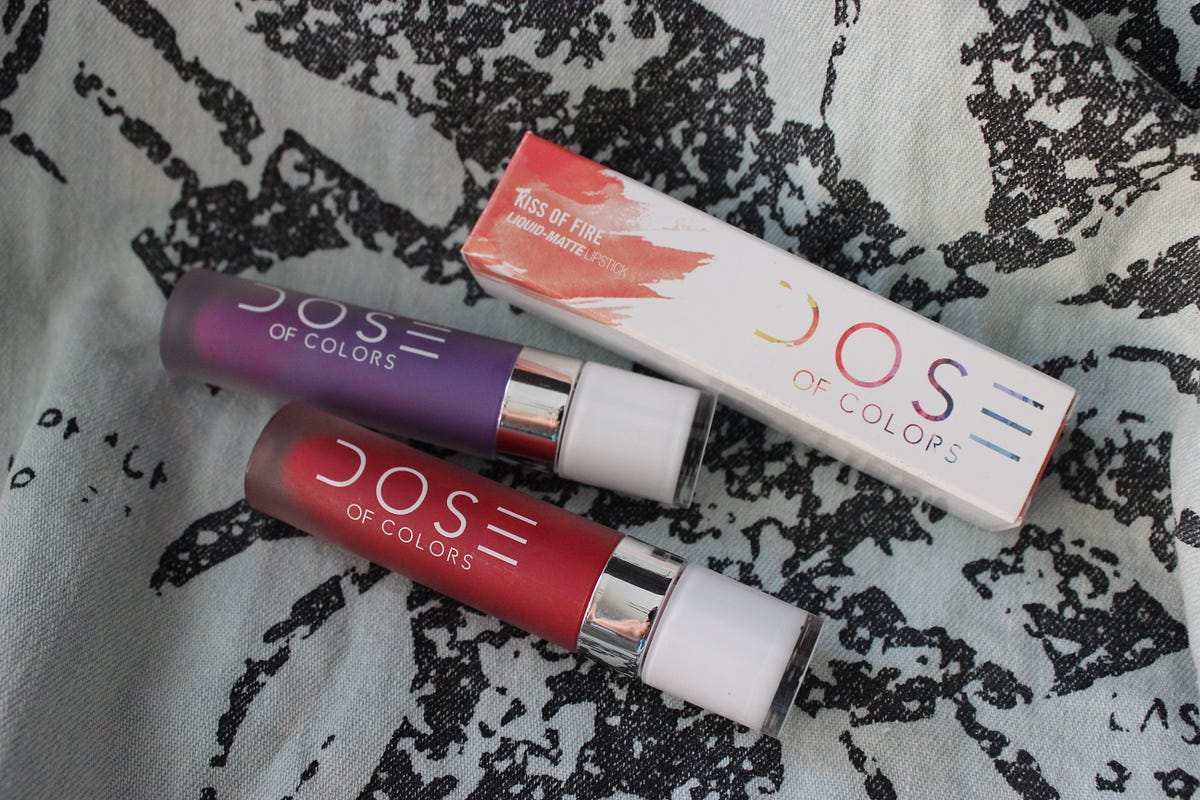 Review : Dose of Colors Matte Lipstick | by Glam Monsters | Medium