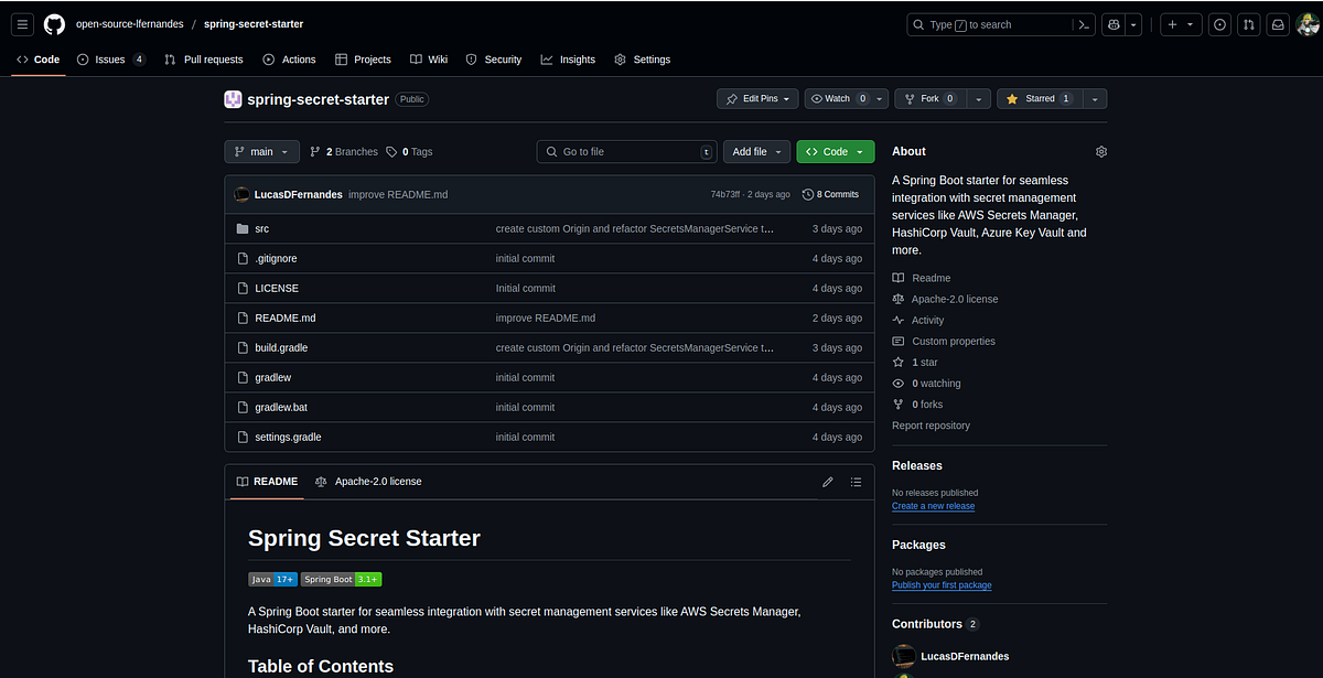 Spring Secret Starter: Managing Secrets in Your Spring Boot App | by Lucas Fernandes 👨‍💻 | Level ...