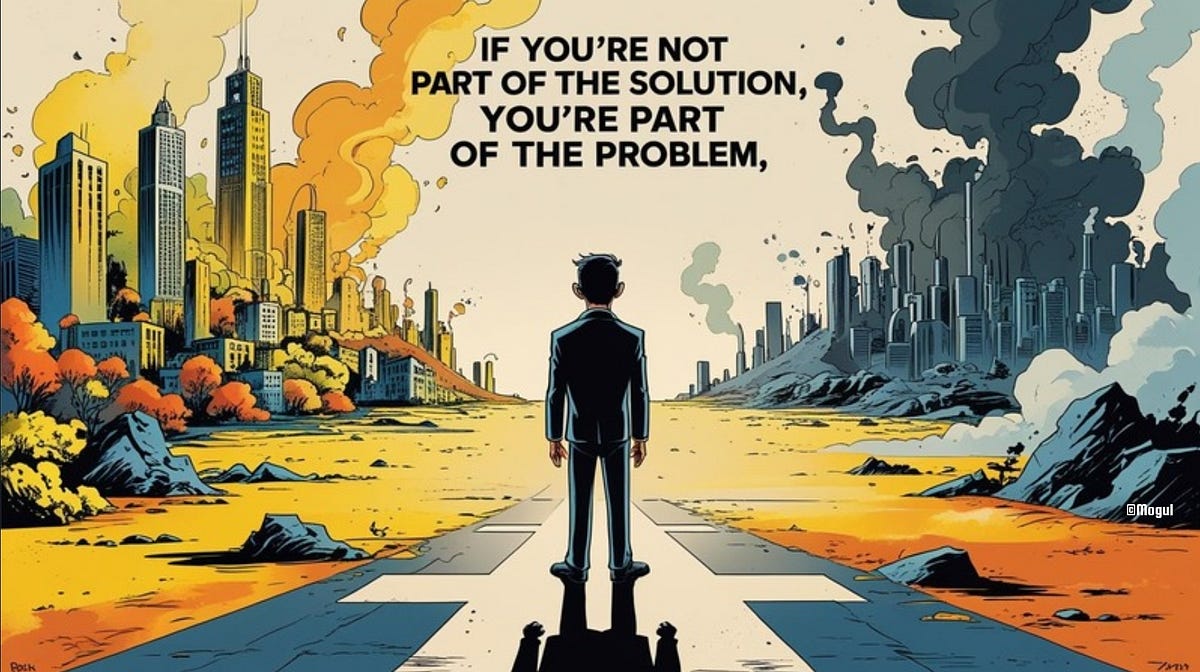 The Trouble With ‘If You’re Not Part of the Solution, You’re Part of ...