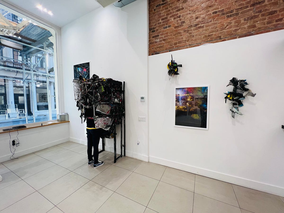 Spectral Senses at The Opening. “Spectral Senses” | Nefeli Massia… | by Sozita Goudouna | Medium