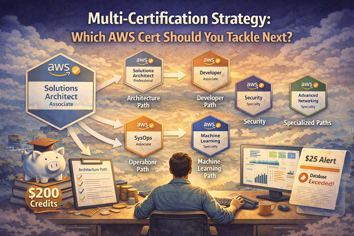 Multi-Certification Strategy: Which AWS Cert Should You Tackle Next ...