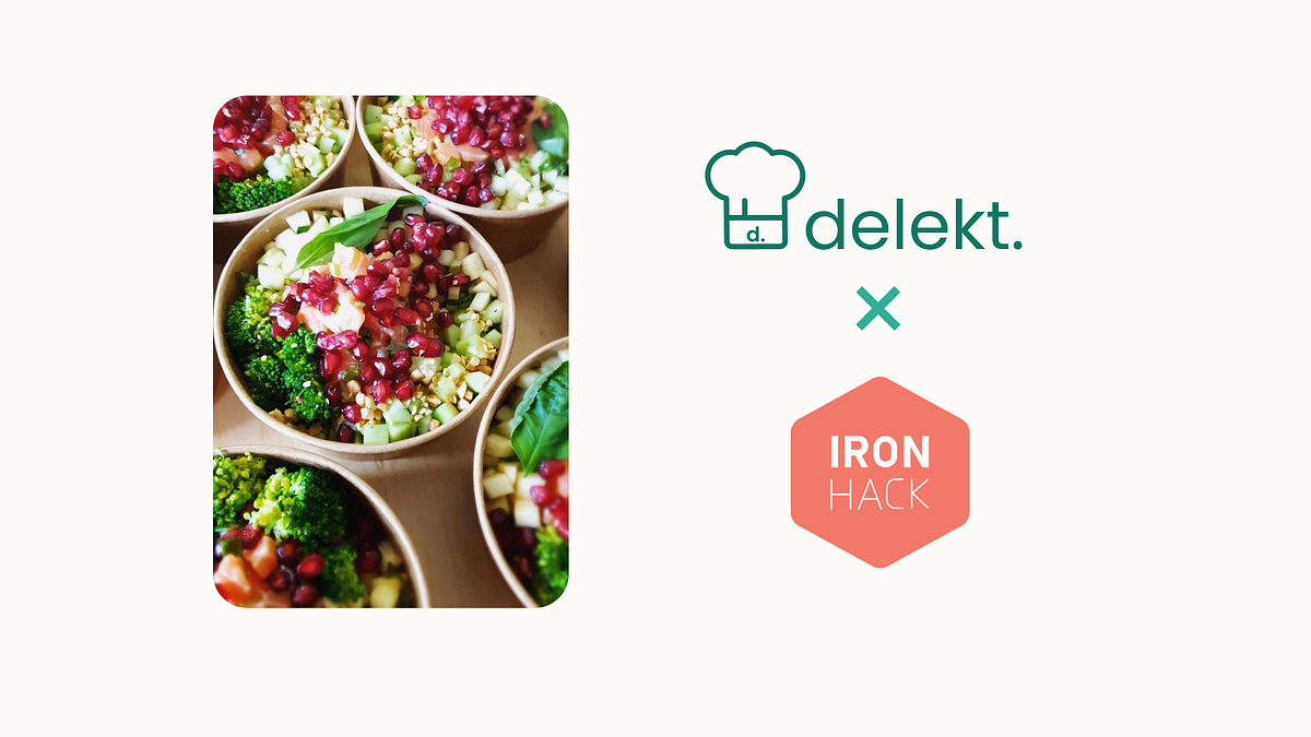 Home-made meal delivery website: delekt. — Project 5 | by Anaïs Brunel ...
