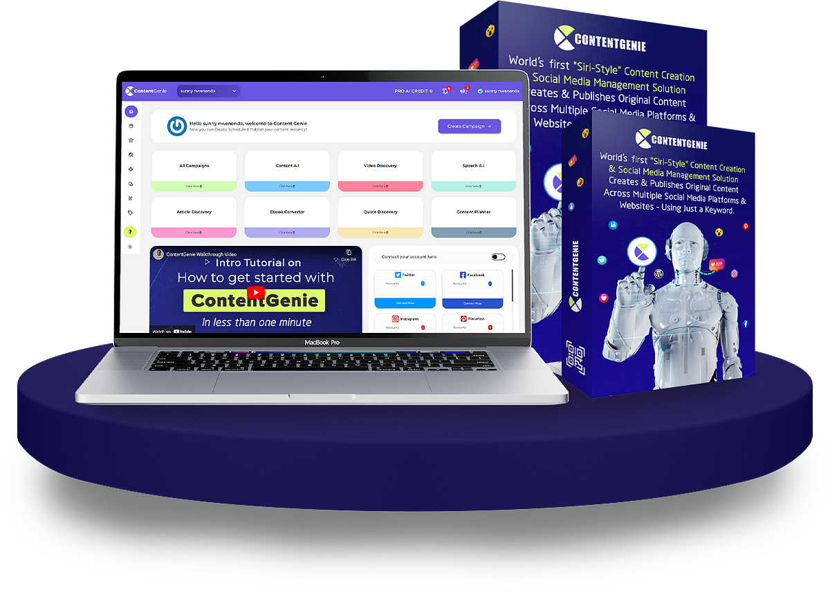 Unleashing Creativity: The Journey with Content Genie | by unique incs ...