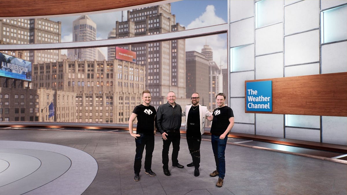 The Weather Channel’s Virtual Studio by Myreze | by Eirik Melum | Medium