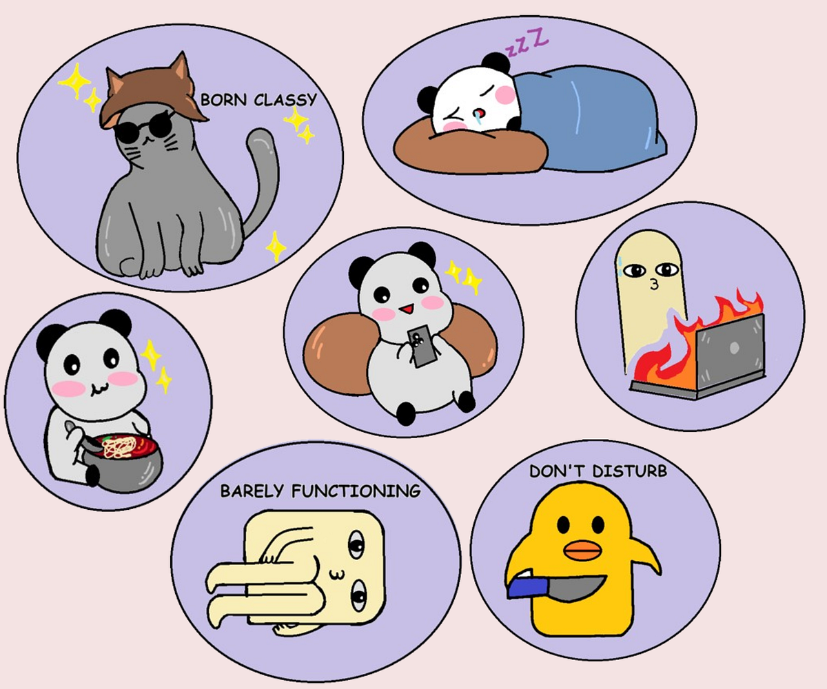 Doodles, Daydreams & a Dash of Personality — Sticker Designs | by Ruri | Aug, 2025 | Medium