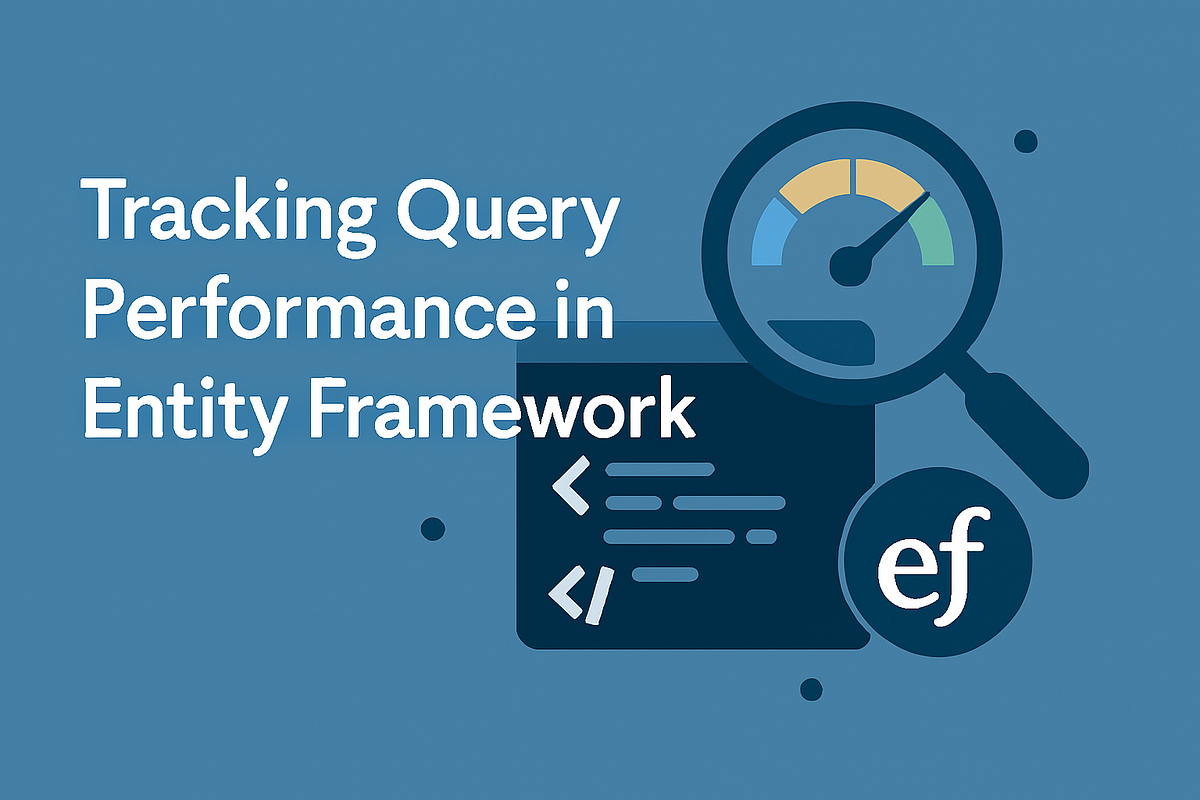 Tracking Query Performance in Entity Framework | by Deniz Beltan | Medium