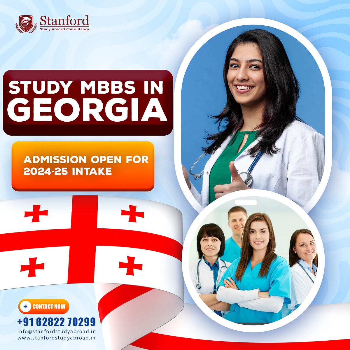 Stuydy🎓Study MBBS in Georgia with Stanford Study Abroad Consultants! 🌟 ...