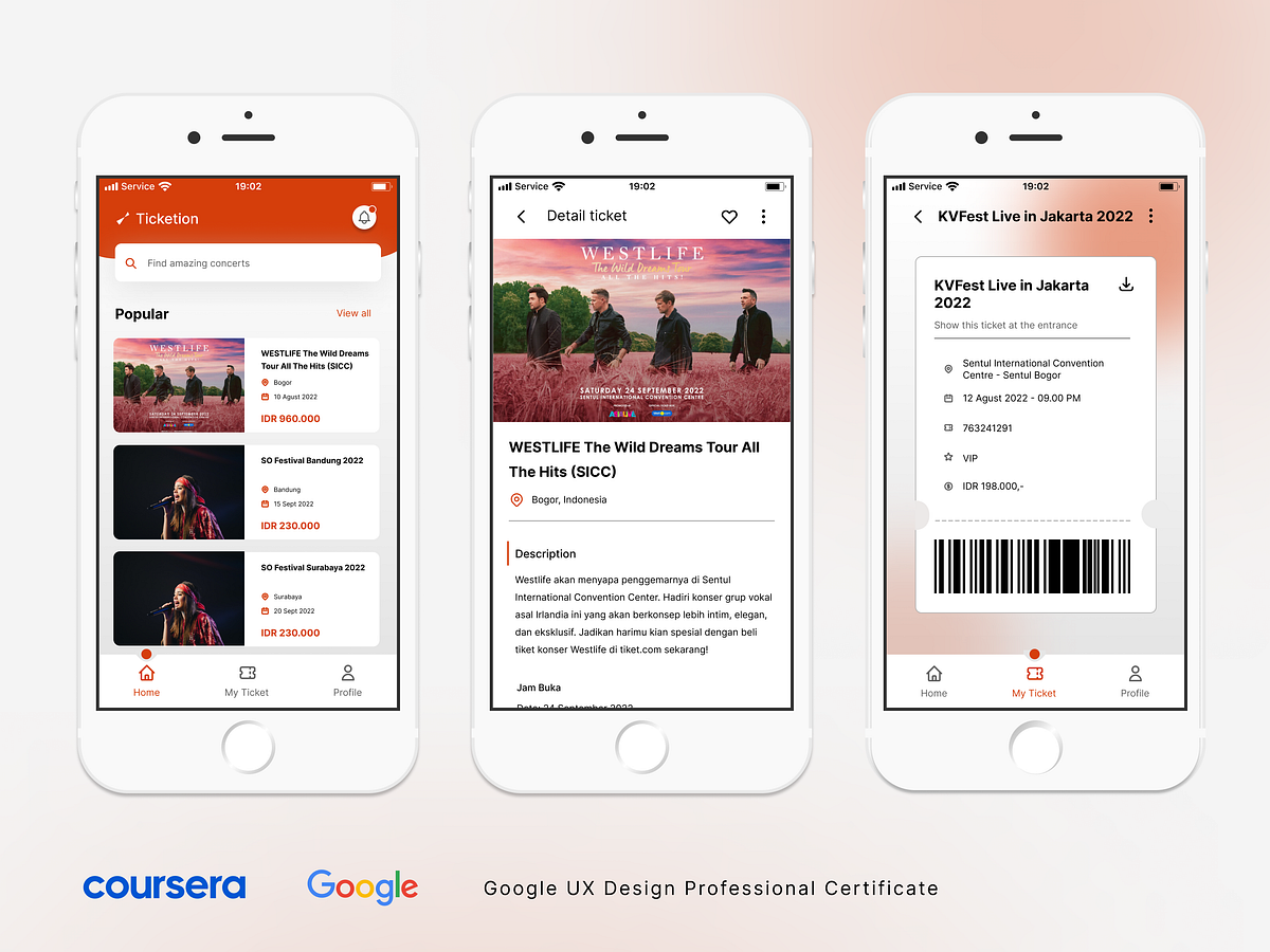 UX Case Study: Ticketion — Online ticket ordering app for music ...