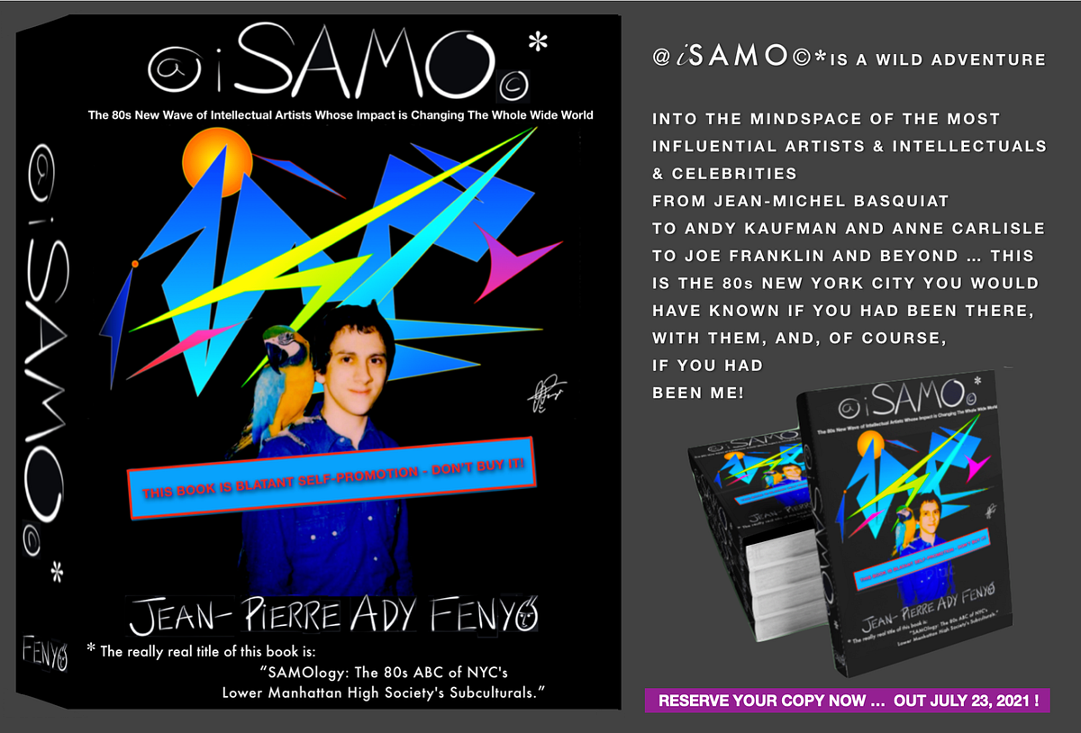 The Best First “@iSAMO©*” Book Review | by Jean-Pierre A. Fenyo | Medium