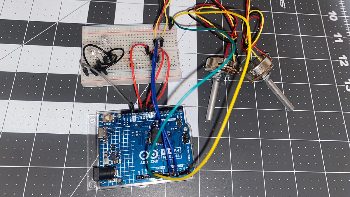 Lab 3 — Sensing: Potentiometer. Mary Tran. Professor Kimiko Ryokai ...