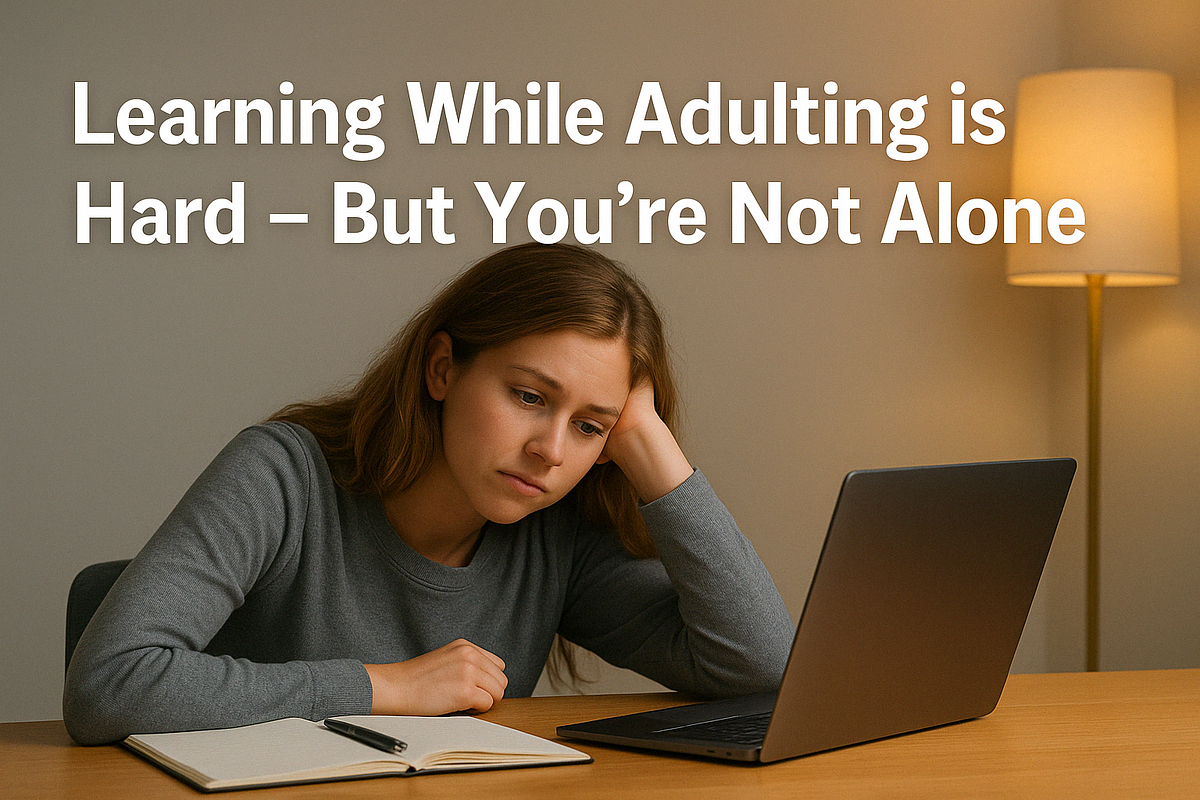 Learning While Adulting is Hard — But You’re Not Alone | by Khushi Chouhan | The Introvert ...