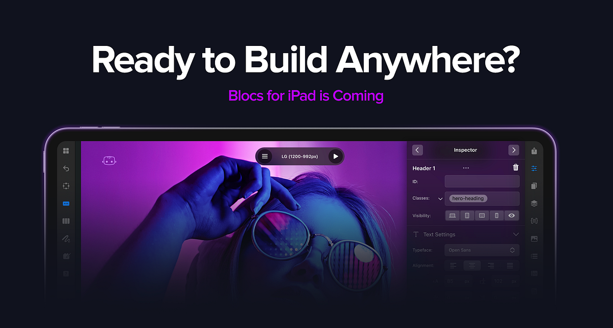 Build Websites Anywhere with Blocs for iPad. | by Blocs Website Builder ...