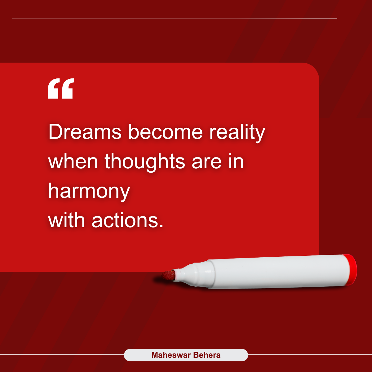 Turning Dreams into Reality: The Power of Aligning Thoughts and Actions ...