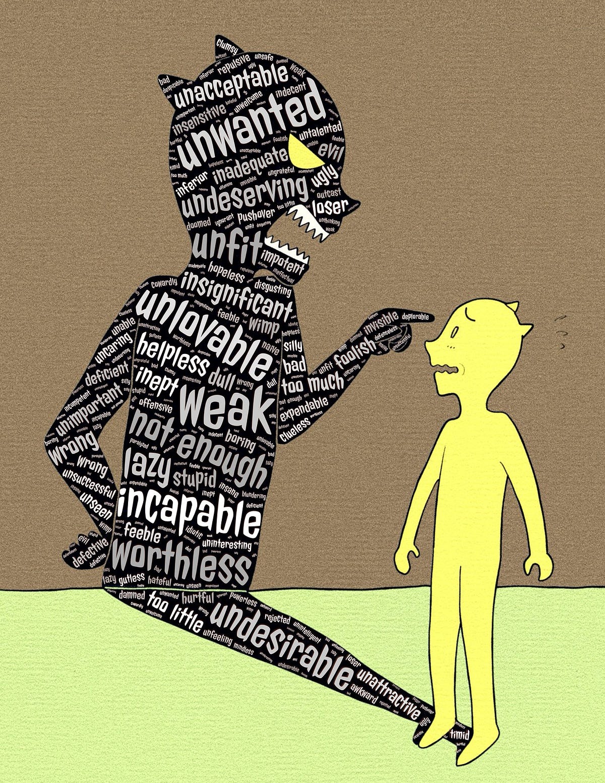 The Only Way Out if Self-Criticism Is Killing Your Work | by Dew ...