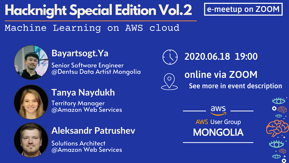 Hack Night Special Edition Vol.2: Machine Learning with AWS engineer ...