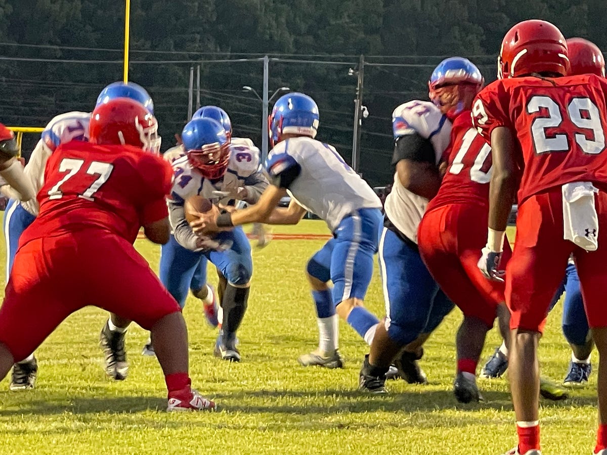 Jones rushes for five touchdowns in Martinsville’s win over Dan River ...