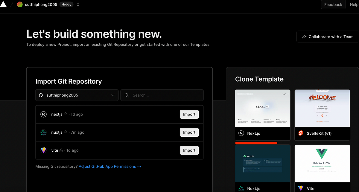 Walkthrough Vercel .Deploy Nextjs app and change some wording in nextjs ... Walkthrough Vercel .Deploy Nextjs app and change some wording in nextjs ...