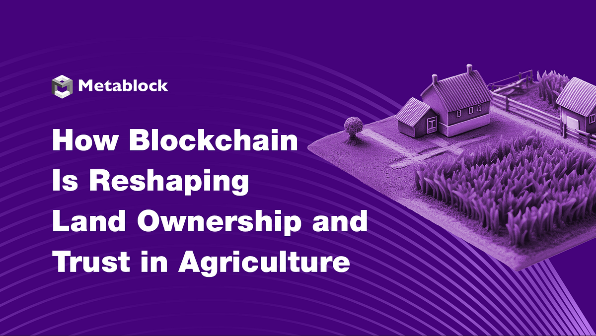 How Blockchain Is Reshaping Land Ownership and Trust in Agriculture ...