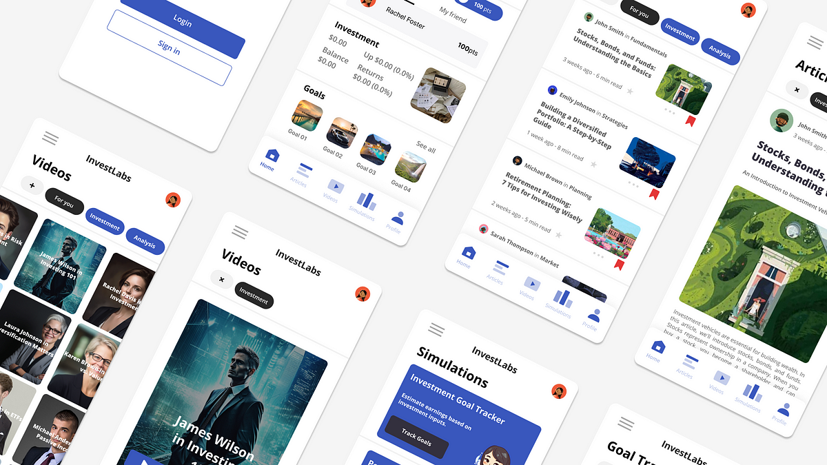 Design A Cross Platform Tool To Help People Learn How To Invest By Patrick Moraes Medium