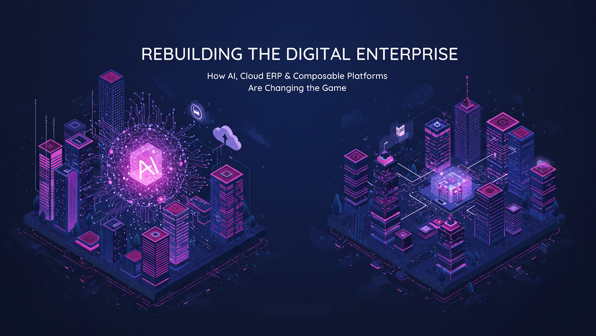 Rebuilding the Digital Enterprise: How AI, Cloud ERP & Composable ...