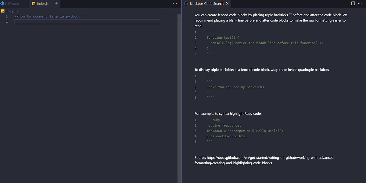 Debugging made easy with BlackBox: A guide to using the VS Code extension - Ali Kazar - Medium