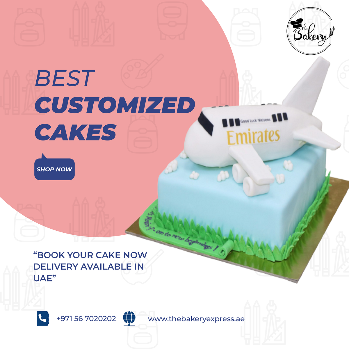 Customized Cake Al Quoz | Birthday Cake Shop Near Me - thebakeryexpress ...