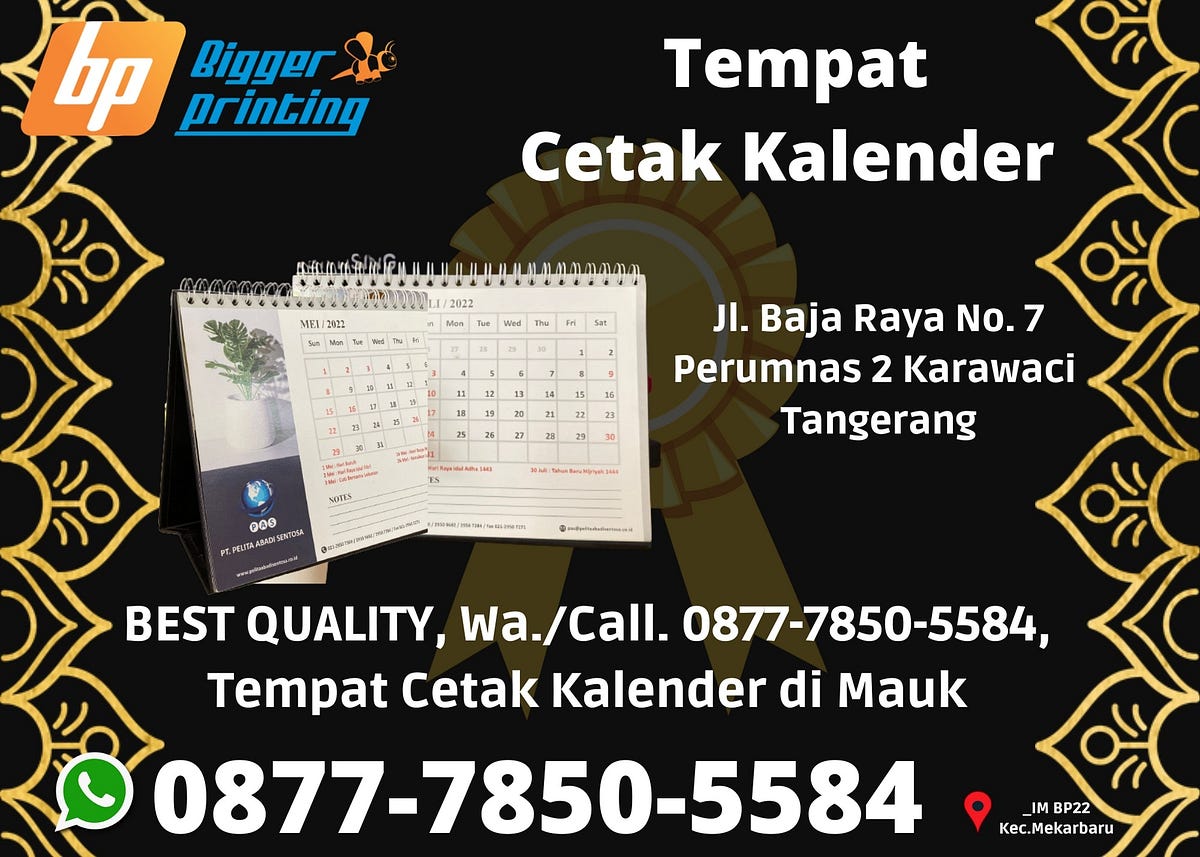 BEST QUALITY, Wa./Call. 0877-7850-5584, Tempat Cetak Kalender di Mekarbaru KLIK https://wa.me ...