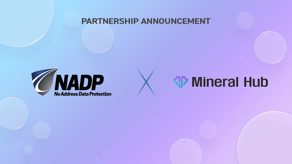 Mineral Hub X NADP Partnership. Hello! This is the Mineral Hub team ...