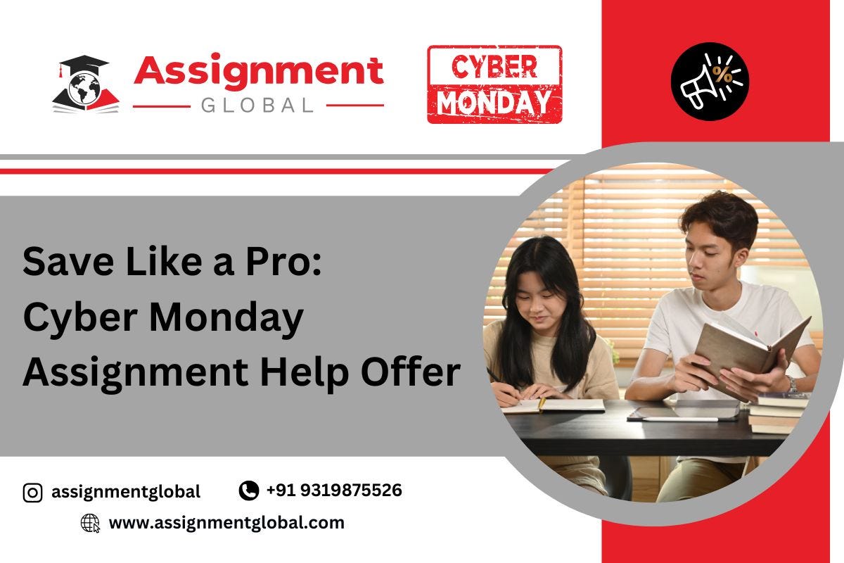 Save Like a Pro: Cyber Monday Assignment Help Offers | by Jennifer Cruz ...