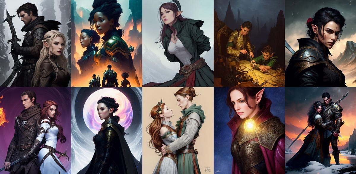 Stable Diffusion AI Art — a Tweak to Technique / New Models / Pontifications | by Eric Richards ...