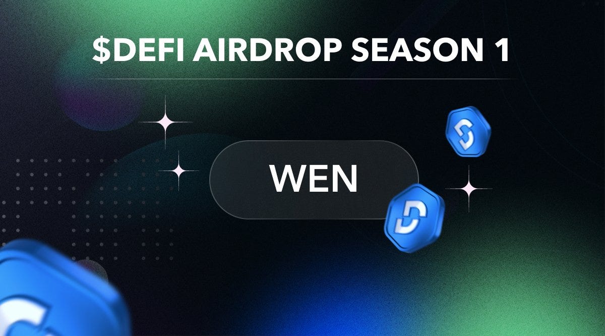 DeFi (DEFI) Airdrop Bonanza: Your Gateway to Free Tokens and Decentralized Finance! | by ...